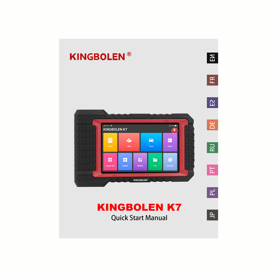 KINGBOLEN K7 Car All System Diagnostic Scanner BiDirectional Tool ECU ...