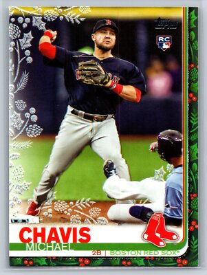 2019 Topps Holiday Metallic RC Michael Chavis #HW23 | eBay