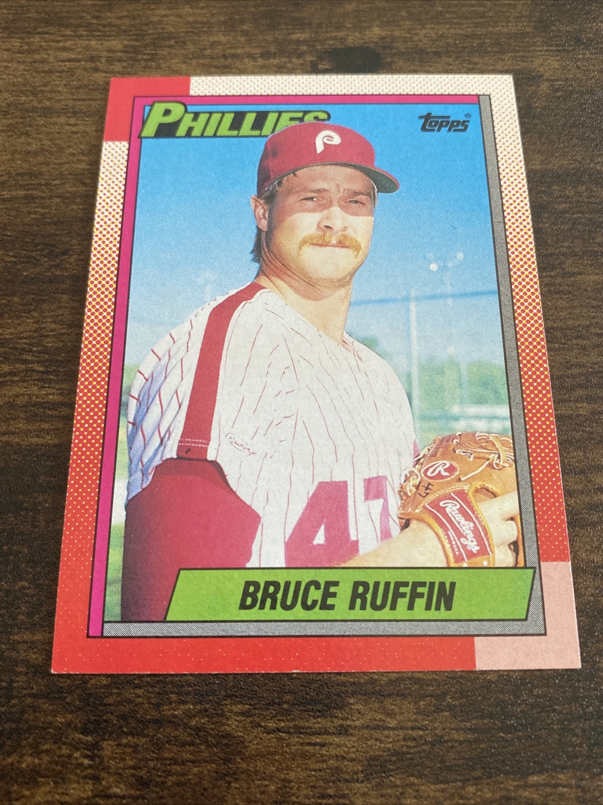 1990 Topps #22 Bruce Ruffin Phillies C8250* | eBay