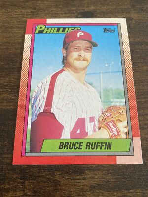 1990 Topps #22 Bruce Ruffin Phillies C8250* | eBay