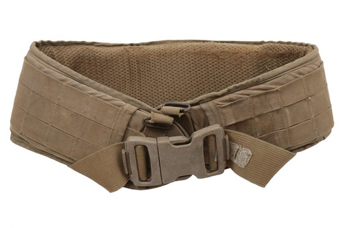 Large Used USMC FILBE Coyote Padded Sub War Belt Hip Belt Marine Corps ...