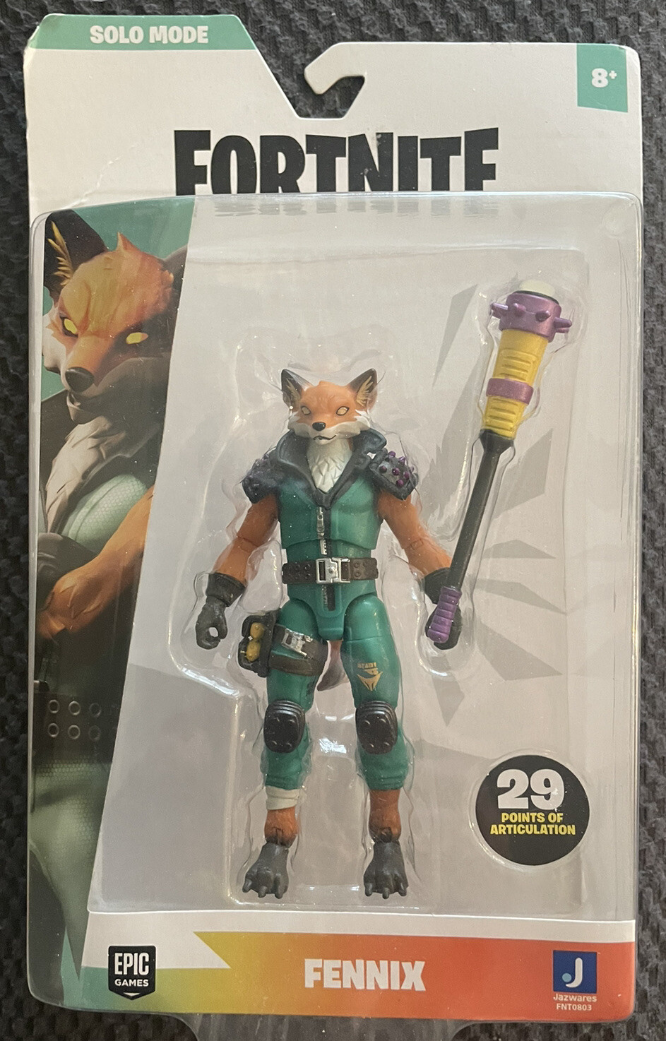 Fortnite FENNIX Solo Mode 4” Action Figure Jazwares Epic Games 2021 Toy ...