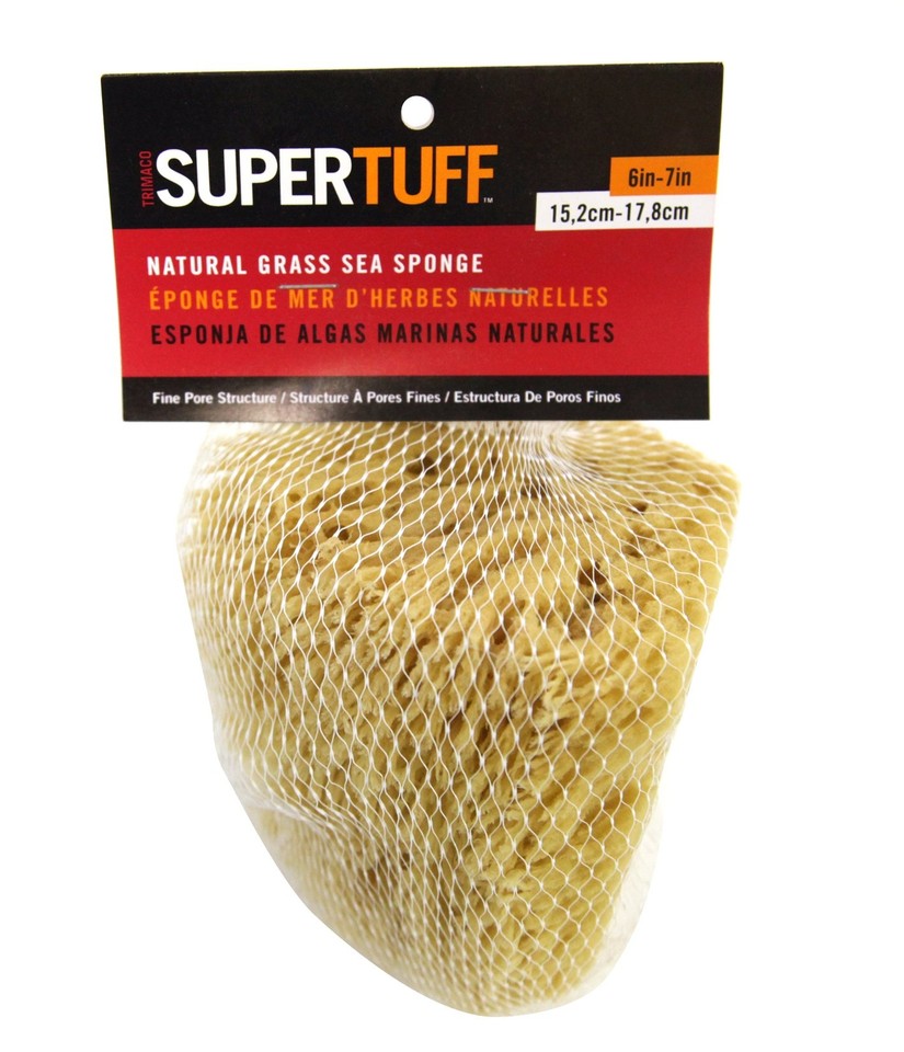 SuperTuff Natural Grass Sea Sponge 6-7-inches 10131 | eBay