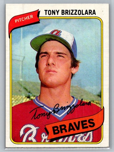 1980 Topps #156 Tony Brizzolara Atlanta Braves Baseball Card | eBay