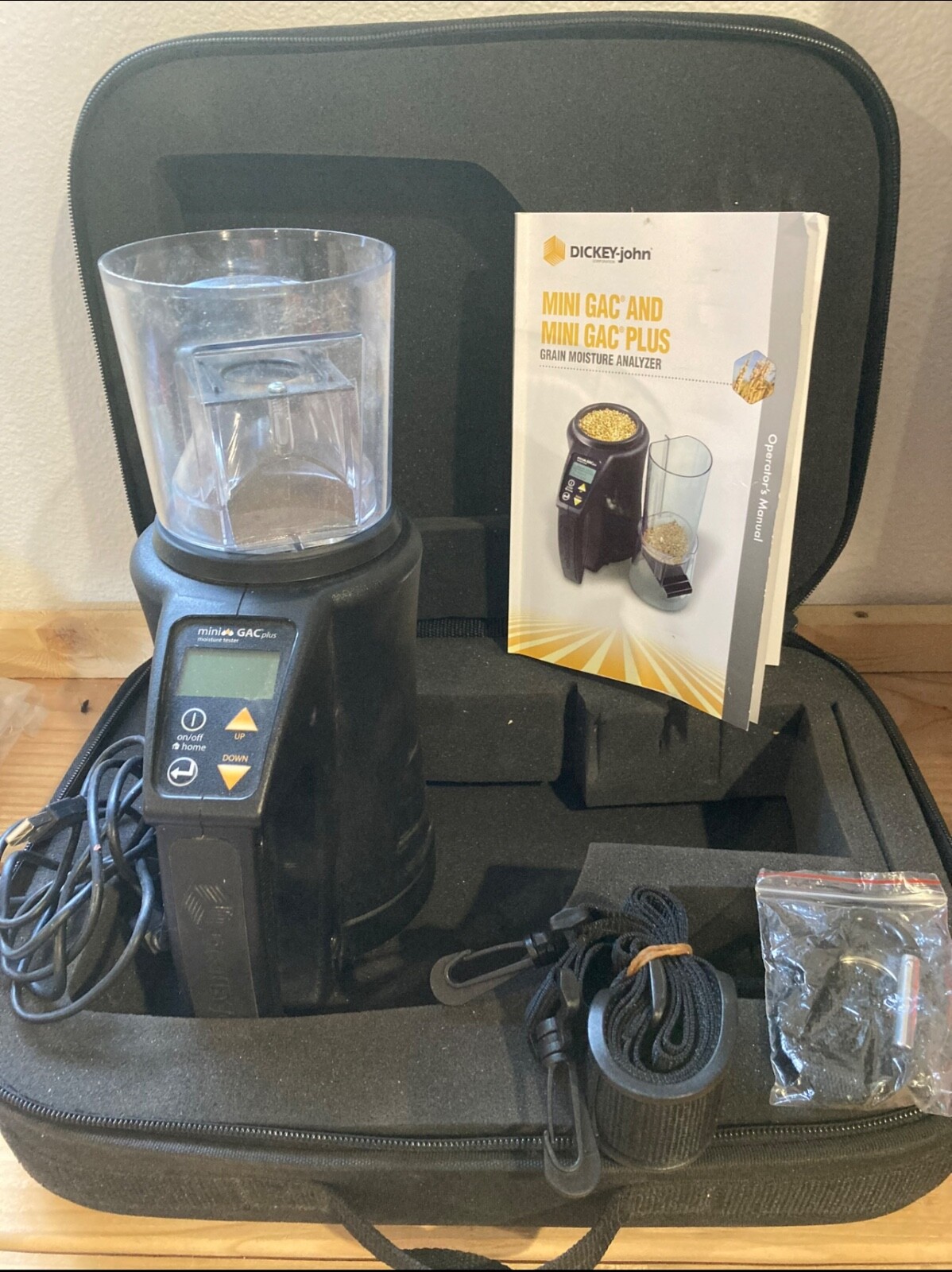 New Price! Dickey John Mini Gac Plus Grain Moisture Tester w/battery ...