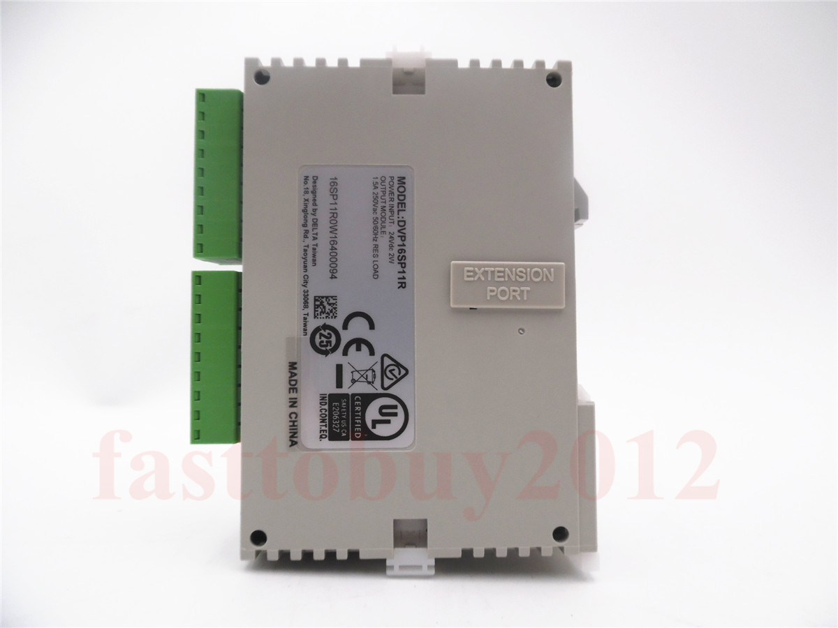 DVP16SP11R Delta PLC SS Series Digital Extension Module 16 Point 8DI ...