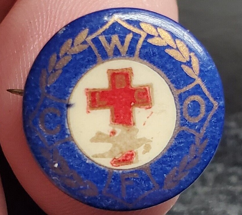 Vintage Red Cross pin - LBC - CWOF | eBay