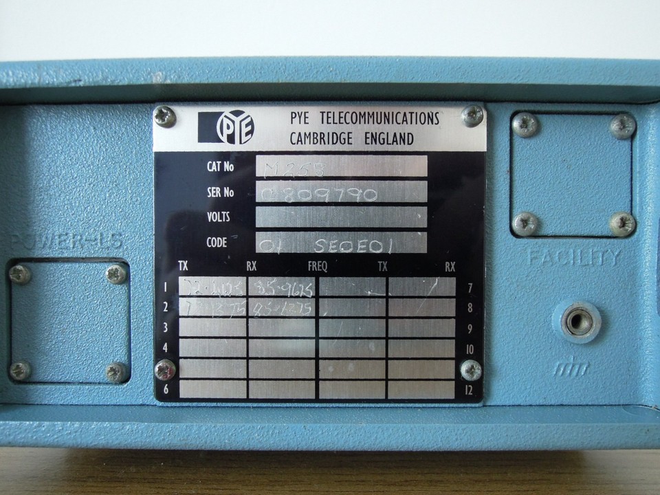 Vintage Pye Beaver Police Car Mobile Radio M258 | eBay UK