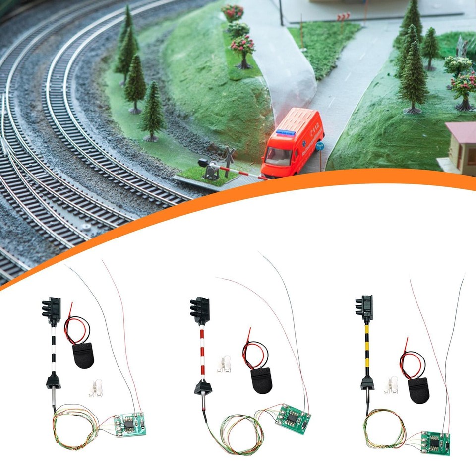 Model Railroad Train Signal HO Scale Traffic Light for Architecture ...