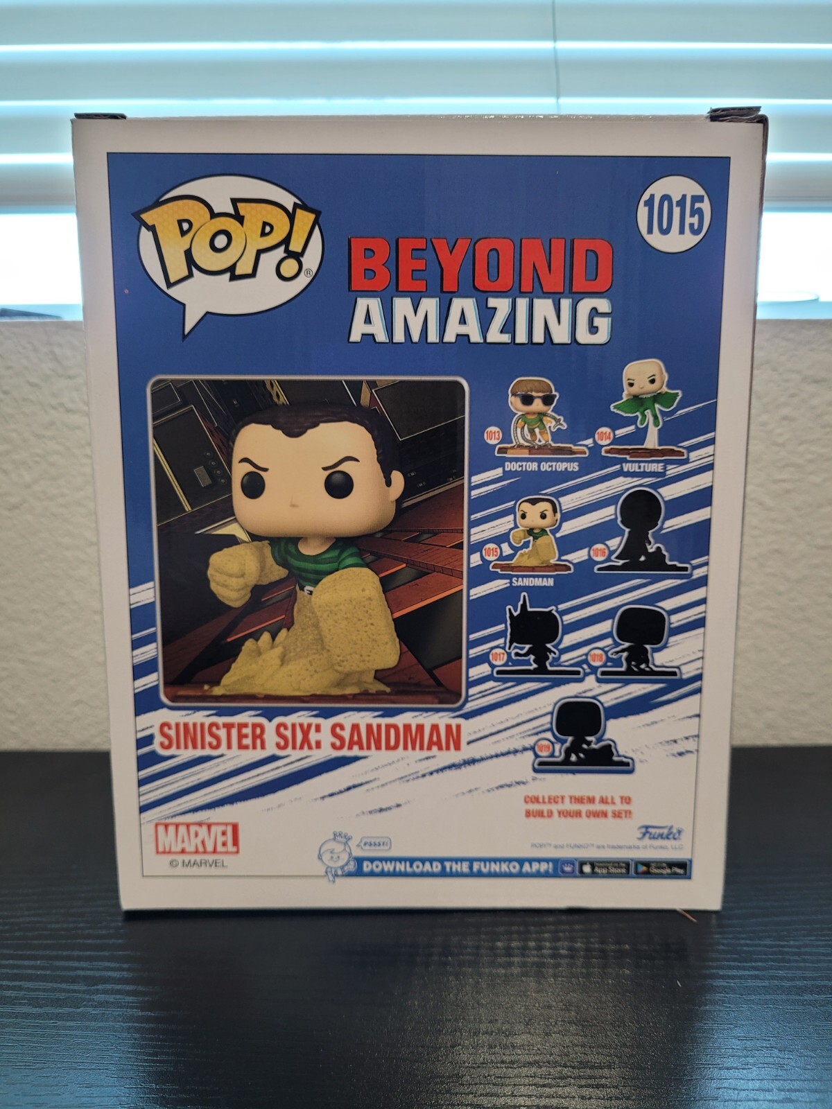 Funko Pop! Deluxe: Marvel - Sinister Six: Sandman - Amazon (AM ...