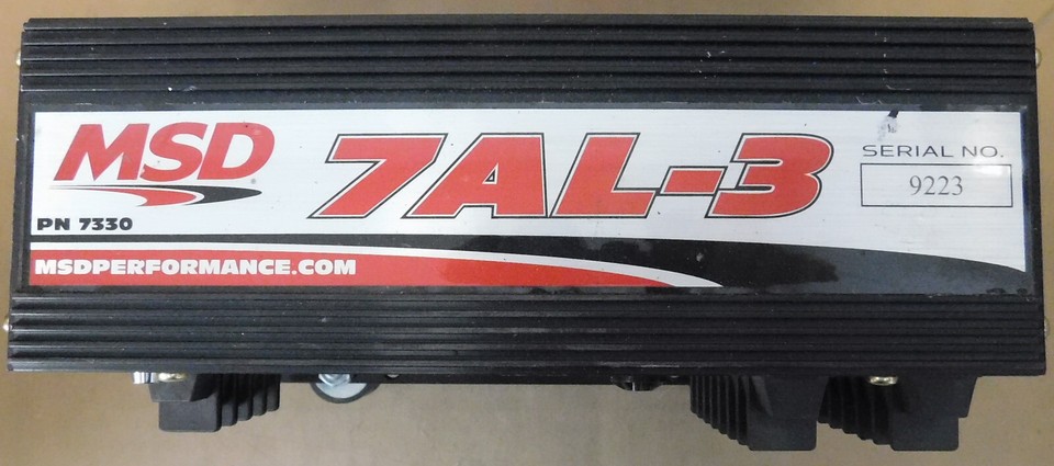 MSD 7330 7AL-3 CD Ignition Box W/Limiter & 4)Retard, Analog, 570V, 12 ...