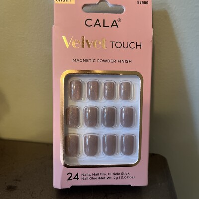 NEW CALA Nail Creations Express Press On Nails - Taupe - 24 ct | eBay