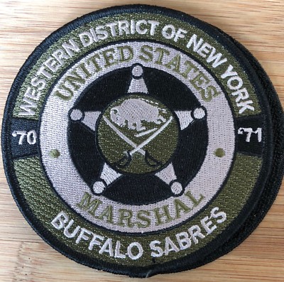 US Marshals Service - Western District of NY/Sabres OD Genuine ...
