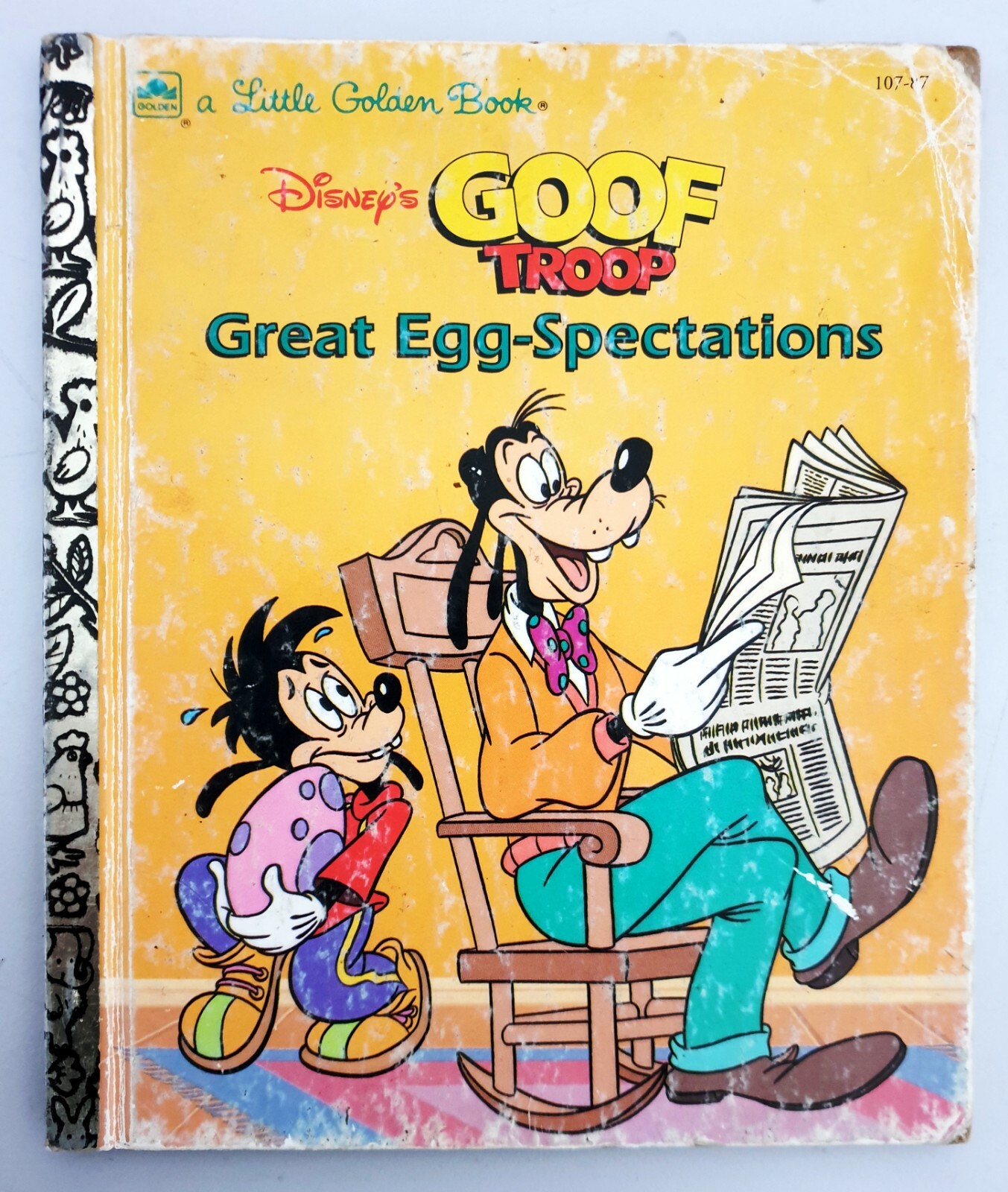 A Little Golden Book 107-87 Disney's GOOF TROOP Great Egg-Spectations ...