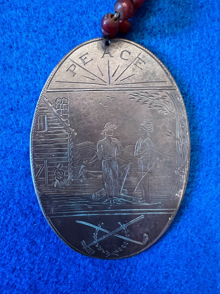 1876 Sterling Silver Chief Washakie Peace Medal | eBay