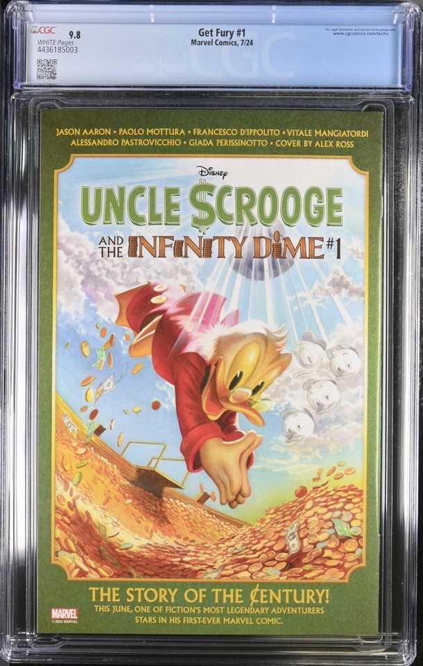 Get Fury #1 CGC 9.8 New Punisher Max Series by Garth Ennis Marvel 2024 ...