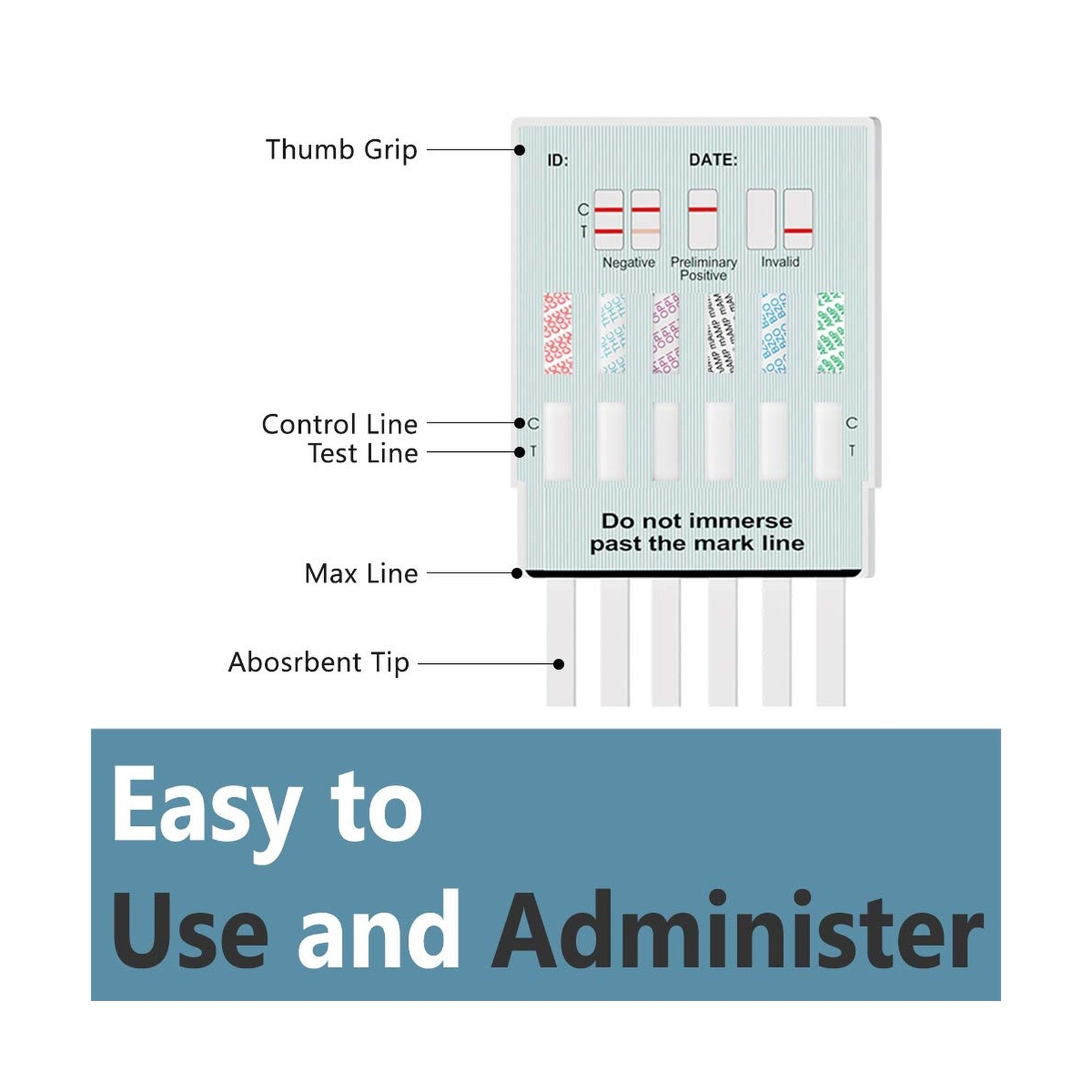 Prime Screen Drug Test 12 Panel Kits (AMP/BAR/BUP/BZO/COC/MET/MDMA/MTD ...