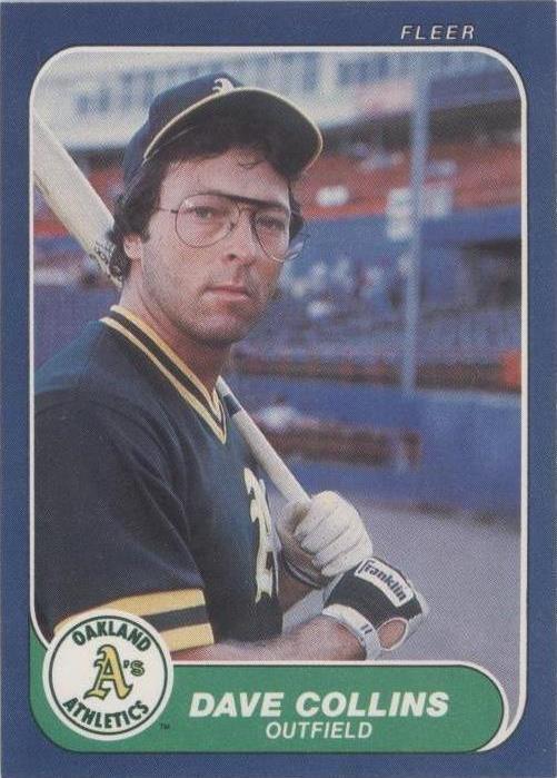 1986 Fleer - Dave Collins #415 for sale online | eBay