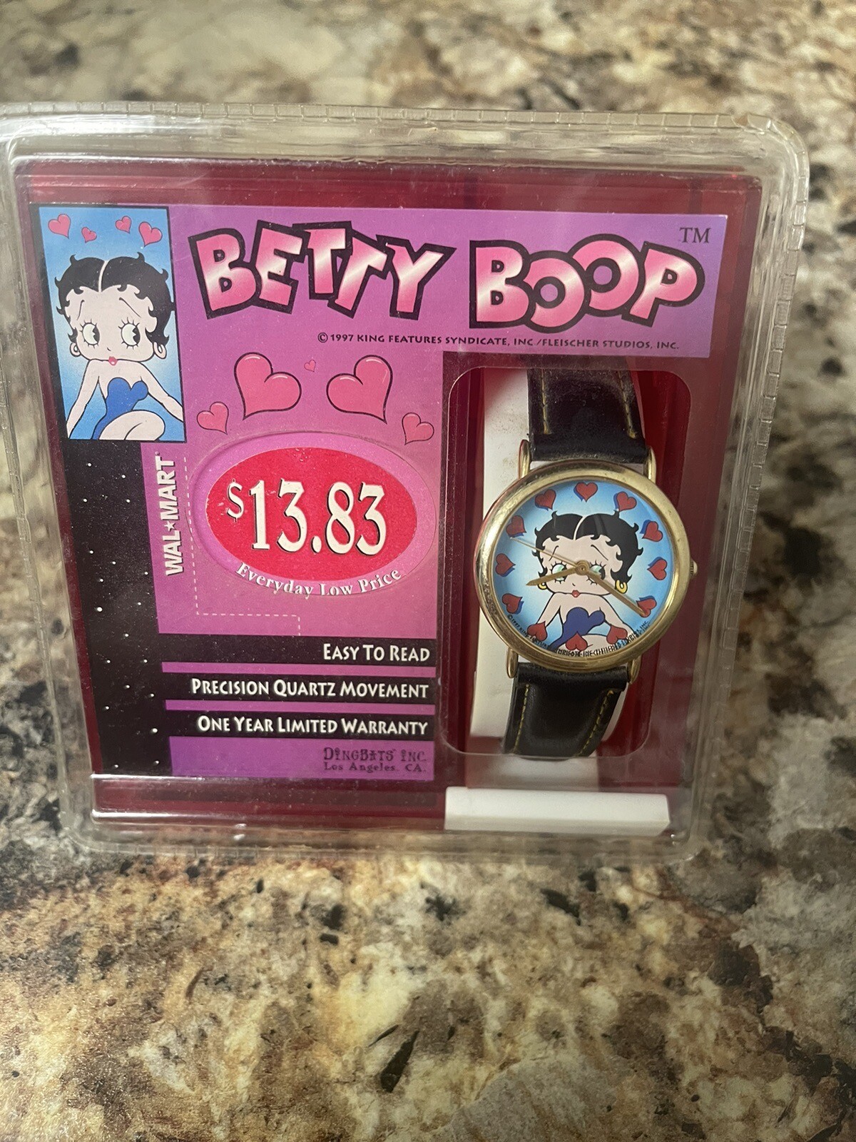 New Betty Boop Vintage Dingbat Wrist Watch Sealed unused | eBay