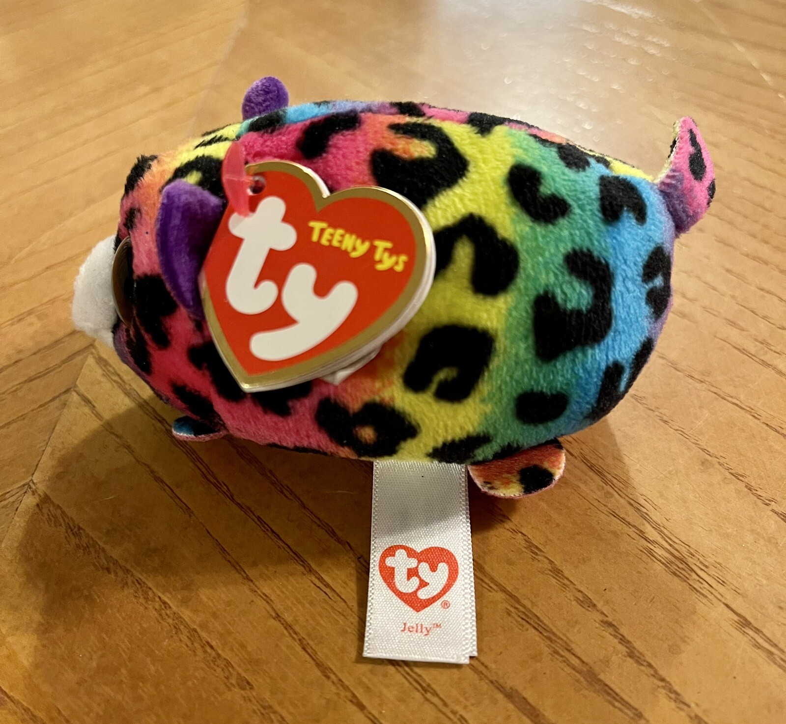 TY Beanie Boos Teeny Tys 4" JELLY Leopard Stackable Plush Stuffed ...