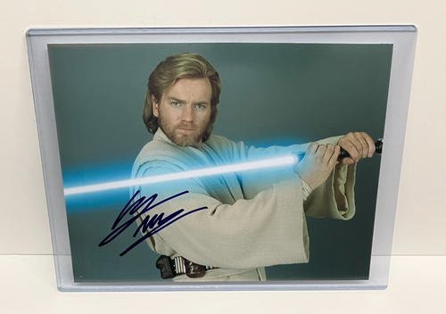 Ewan McGregor Star Wars Obi-Wan Kenobi Hand Signed Autograph 8x10 Photo ...