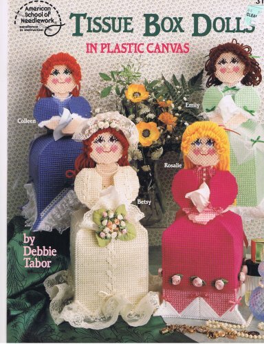 TISSUE BOX DOLLS IN PLASTIC CANVAS By Debbie Tabor | eBay