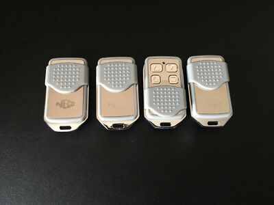 4X Neco remote Control for Shutters & Garage Door / 433MHz - Rolling ...