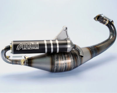 200.0293 MARMITTA EVOLUTION 11 POLINI per PIAGGIO : ZIP 50 FAST RIDER ...