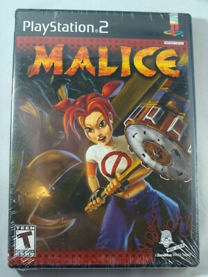 Malice PlayStation 2 PS2 BRAND HOLOFOIL NEW SEALED 20626714433| eBay