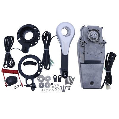 Right Side Flush Mount Control Box with Stop Switch For Yamaha 6X3 ...