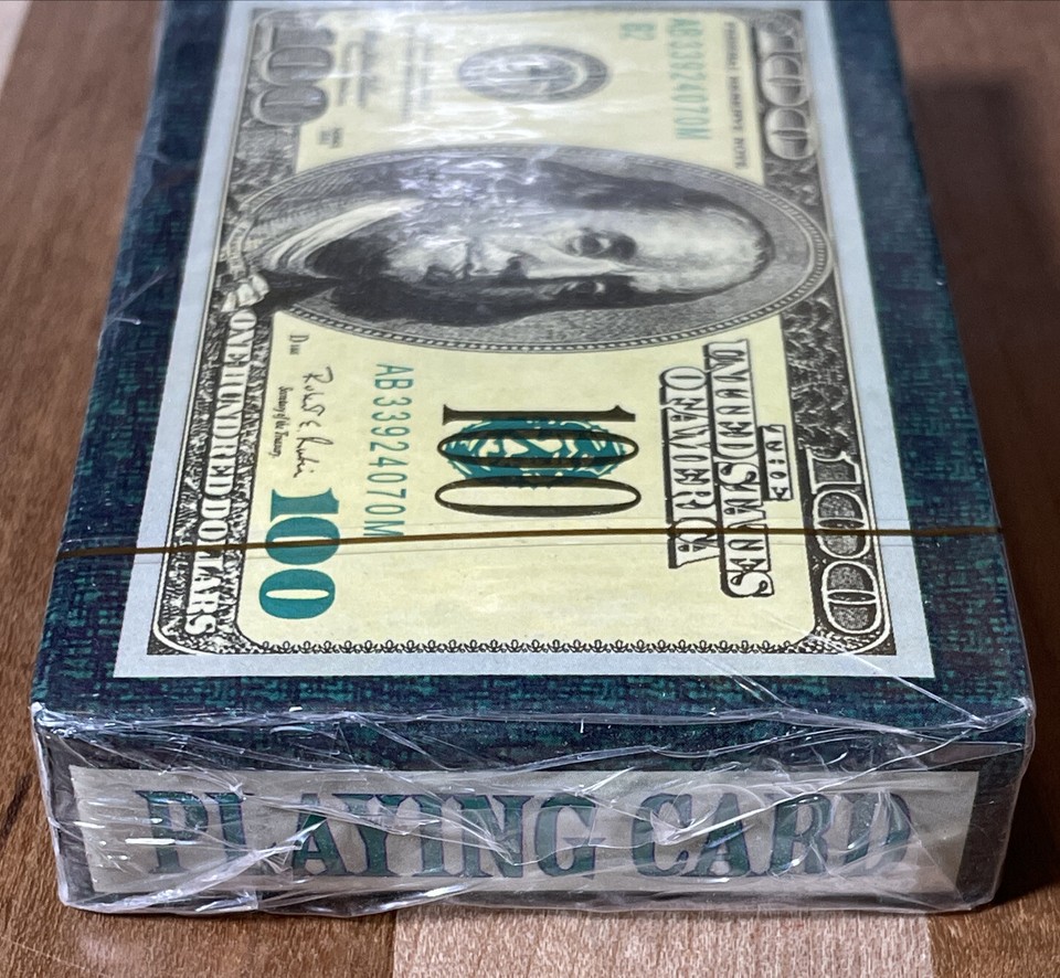 NEW SEALED Hundred Dollar Playing Card Deck One | eBay