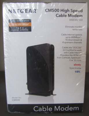 NetGear CM500 High Speed Cable Modem | eBay