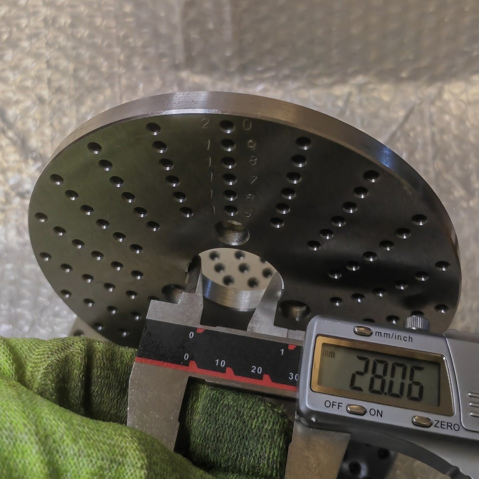 BS-1 5" Dividing plates index plates 3 in 1 for BS-1 Universal Dividing ...