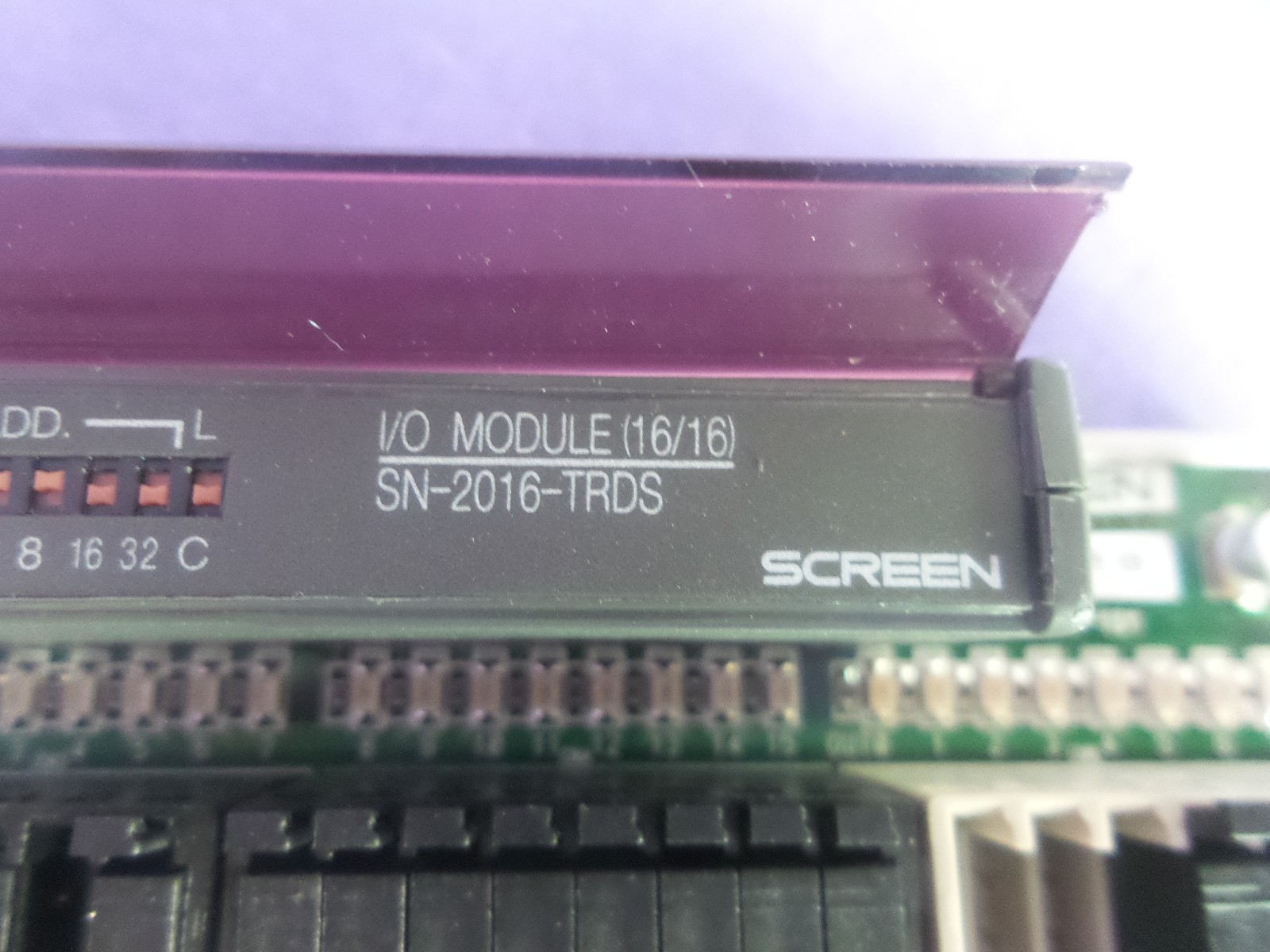 SCREEN DS-1608-TR(B) DS-1608-TR(B) w/I/O MODULE (16/16) SN-2016-TRDS ...
