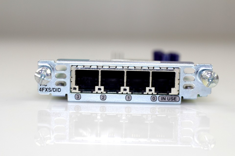 Cisco VIC-4FXS/DID 4-Port FXS/DID Analog Voice Card | eBay