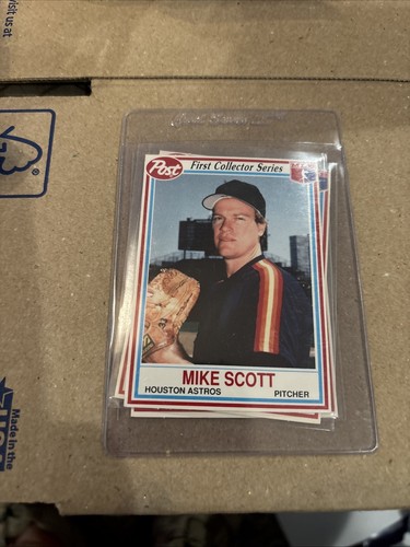 1990 POST #20 OF 30 MIKE SCOTT BASEBALL CARD Astros NM Free Shipping | eBay