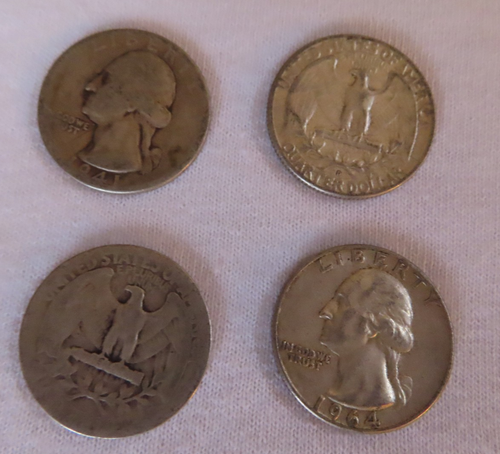 90% Junk Silver Coins $1 Face Value Mixed Date (4) Quarters | eBay