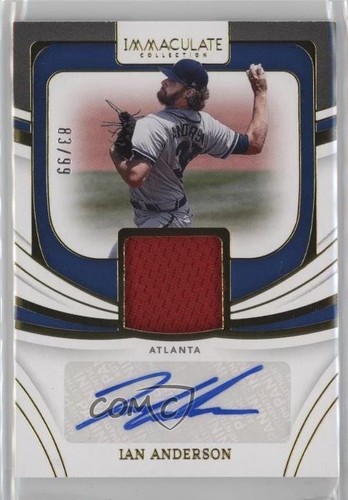 2022 Panini Immaculate Collection - Immaculate Material Signatures Ian ...
