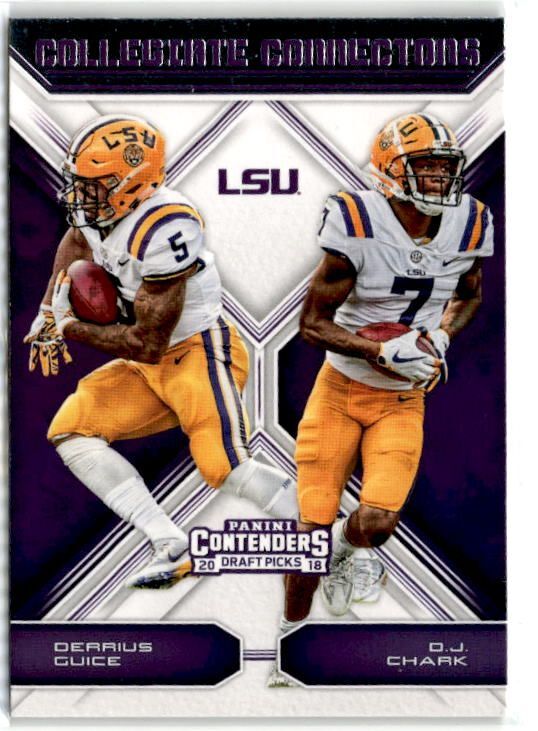 2018 Panini Contenders Draft Picks - Collegiate Connections DJ Chark ...