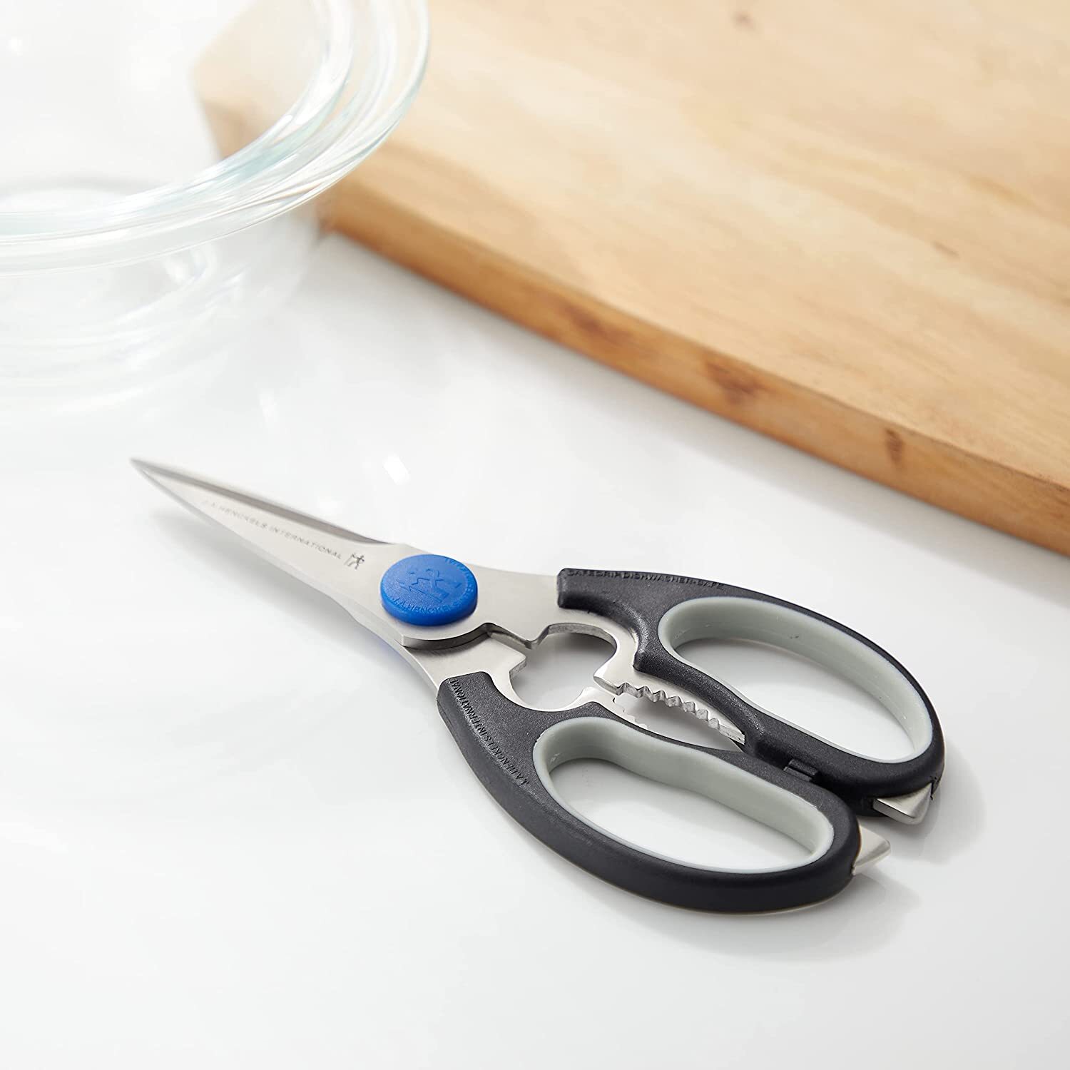 Henckels safe grip cuisine shears kitchen scissors 11562-001 Black ...