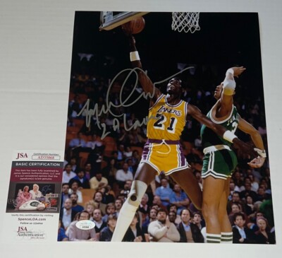 Michael Cooper signed LA Los Angeles Lakers 11x14 photo autographed JSA ...