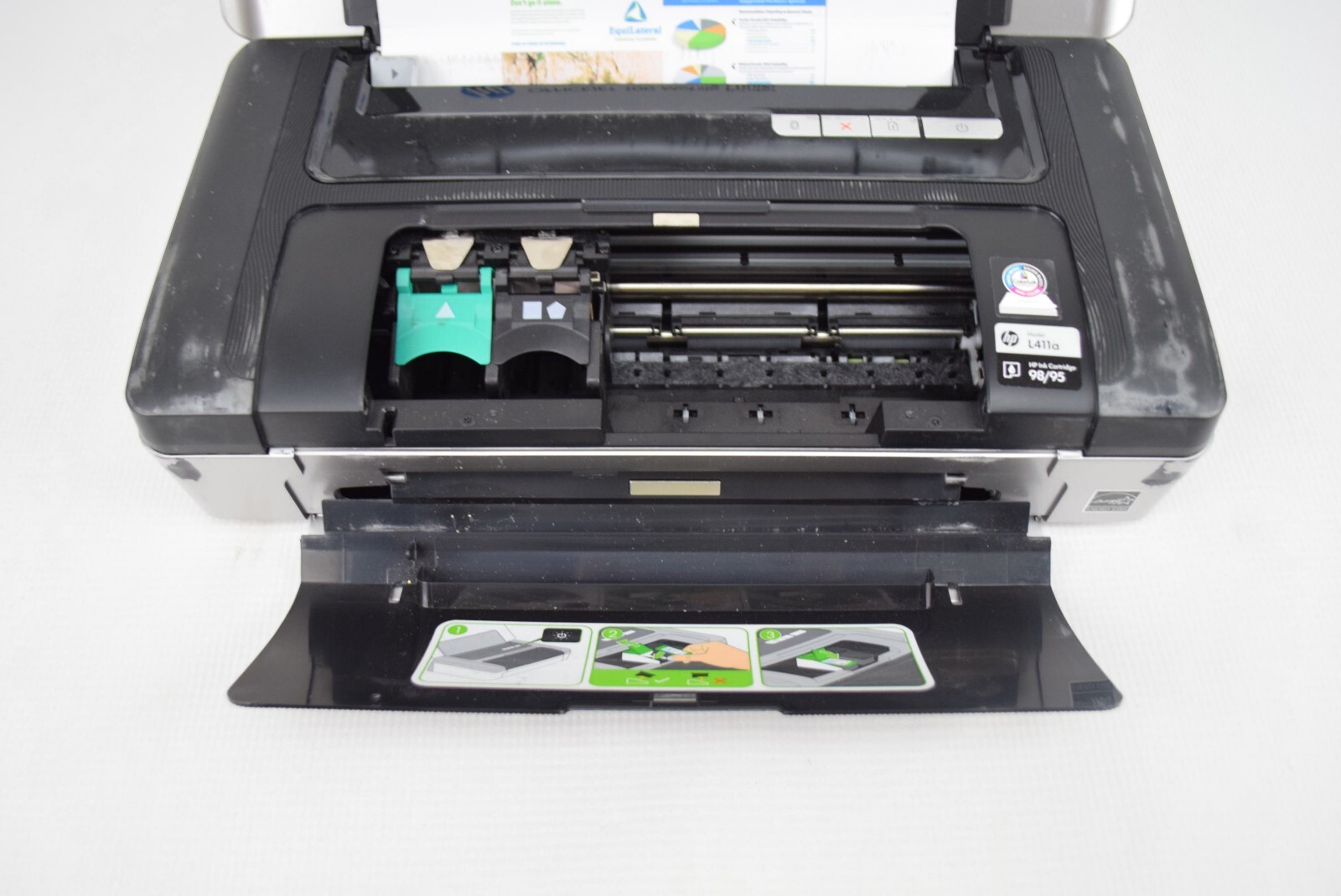 HP CN551A Officejet 100 Mobile Color Printer CN551-64001 | eBay