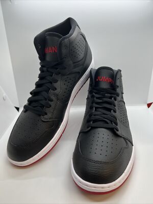 NEW Nike Men's Air Jordan Access Black Basketball Sneakers AR3762-001 ...