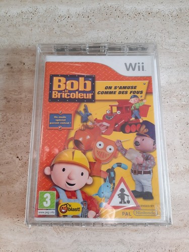 Jeu Nintendo Wii wii Bob Le Bricoleur Neuf Sous Blister Boîtier Rigide ...