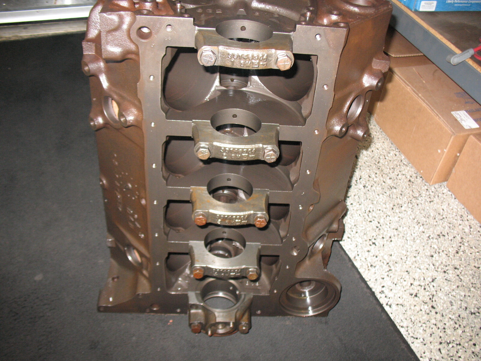 1969 CHEVROLET 350 HN 300 HP BLOCK 3956618 DATE CODE 9A29 302 DZ CLONE ...