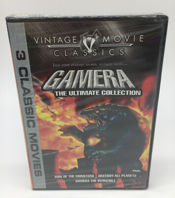 Gamera - The Ultimate Collection (DVD, 2005) New Sealed 826150207027| eBay