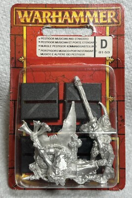 Warhammer Fantasy Battles Chaos Pestigor Musician & Standard The Old ...