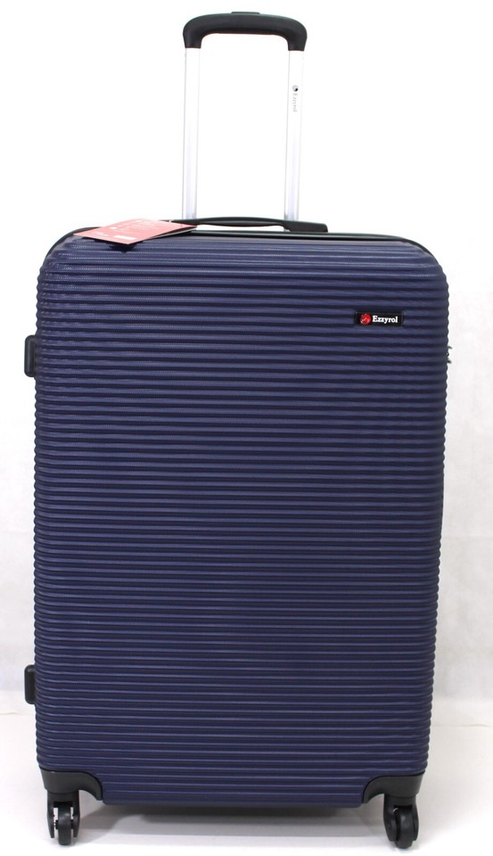 XL Large Suitcase 4 Wheel MEDIUM Lightweight ABS Hard Shell Luggage ...
