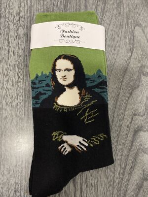 Fashion Boutique The Mona Lisa Socks | eBay