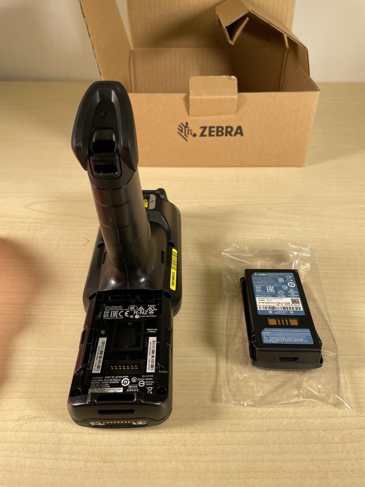 Zebra MC3300 Mobile Computer Barcode Scanner - MC330K-GIHA3US01 for ...